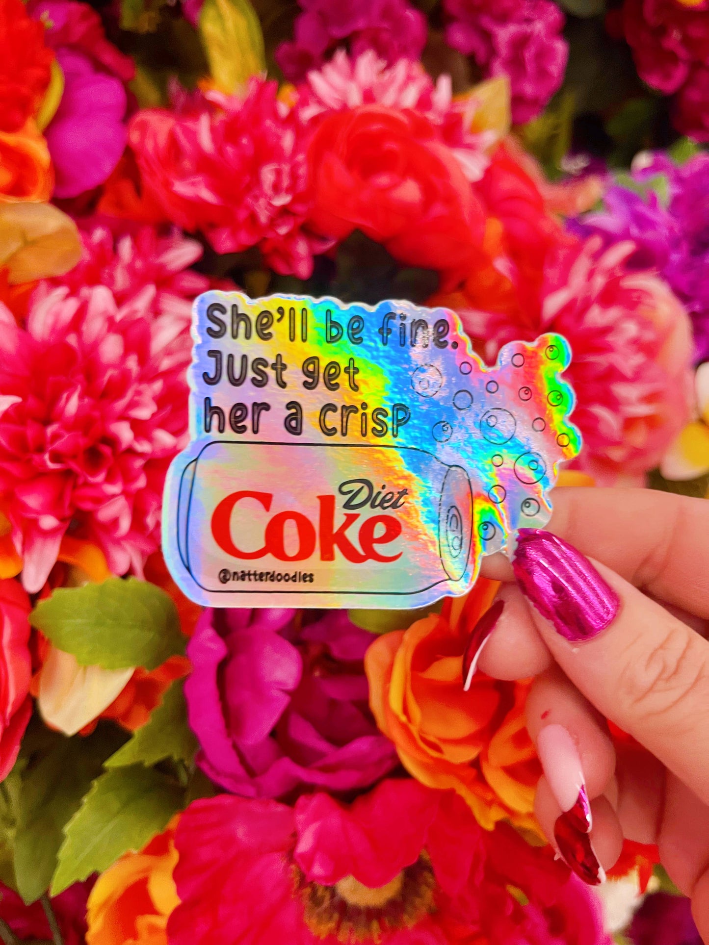 Get Her a Crisp Diet Coke Sticker – Maple Layne Market